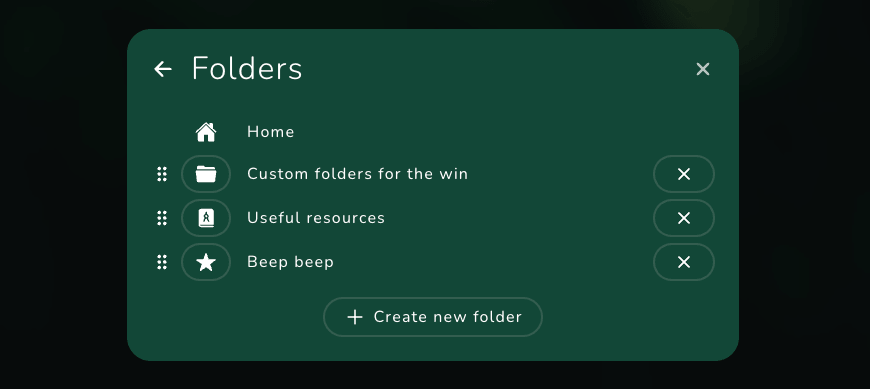 More flexible Infinity New Tab alternative